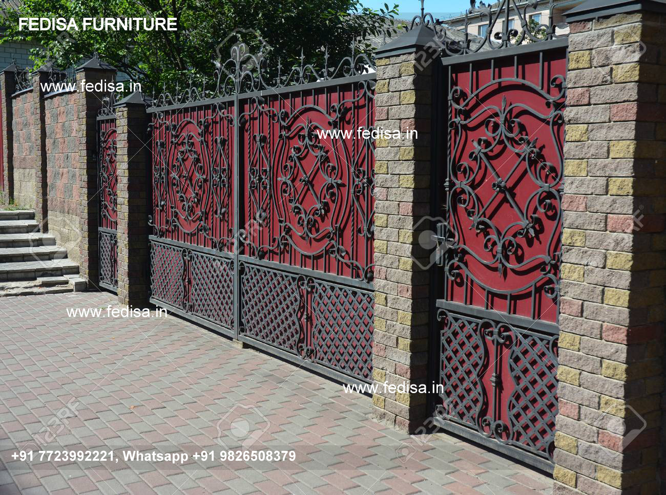Marble Name Plate Designs For Main Gate Steel Single Door Gate Design ...