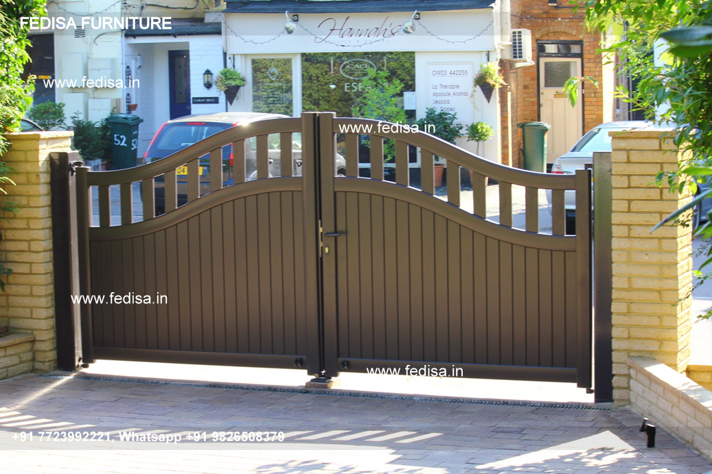 Men Gate Ka Design Modern Iron Fence Designs Jali Wala Gate Design Pipe ...