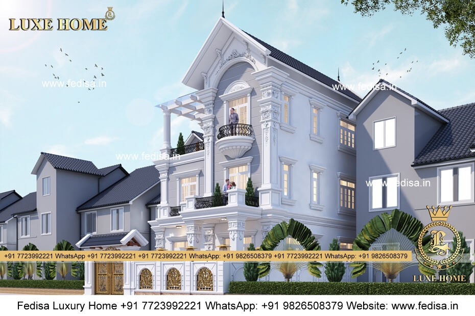 Modern Arch Design For Dining Hall Luxury Modern Villas Home ...