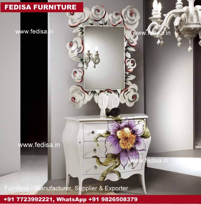 Modern Dressing Table, Small White Dressing Table With Drawers Modern ...