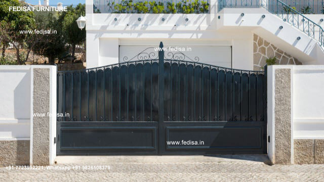 Modern Front Gate Design Modern Main Gate Design 2118 Mid Century ...