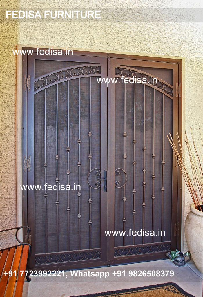 Modern Gate Design 11198 Steel Plate Gate Design Single Door Steel Gate ...