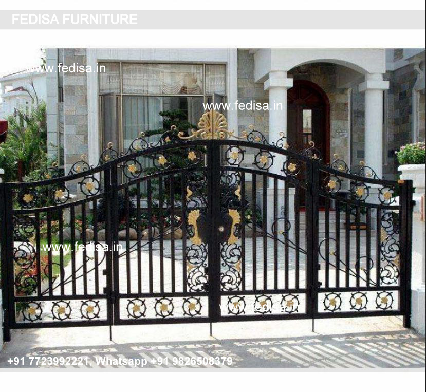 Modern Main Gate Design Steel Plate Gate Design Cnc Design For Gate ...