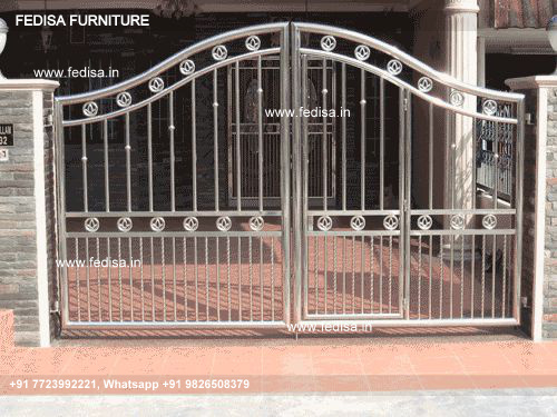 Modern Main Gate Pillar Design Store Gate Design American Gate Design ...