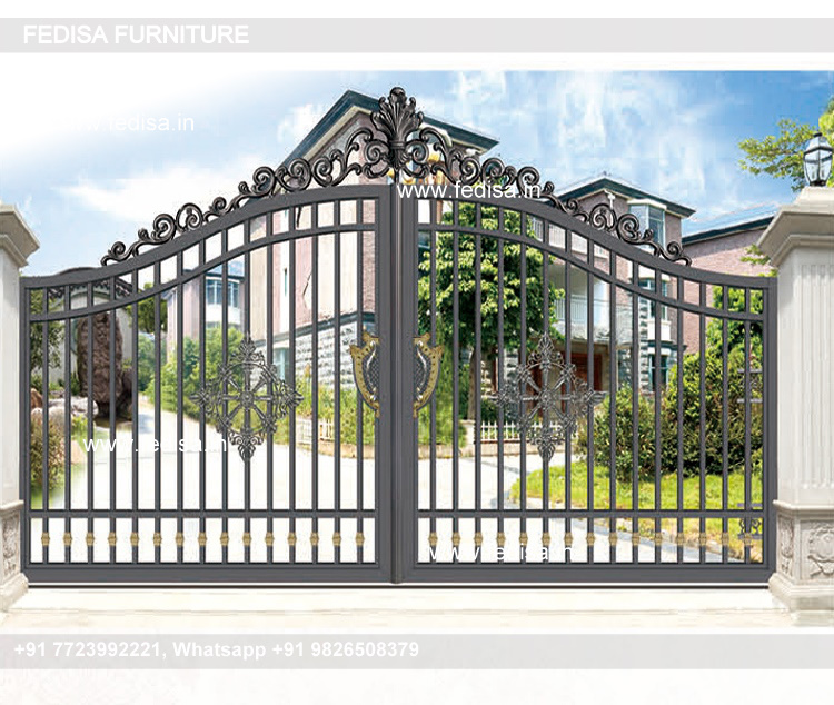 Modern Main Gate Pillar Design Store Gate Design Men Get Dijain Steel ...