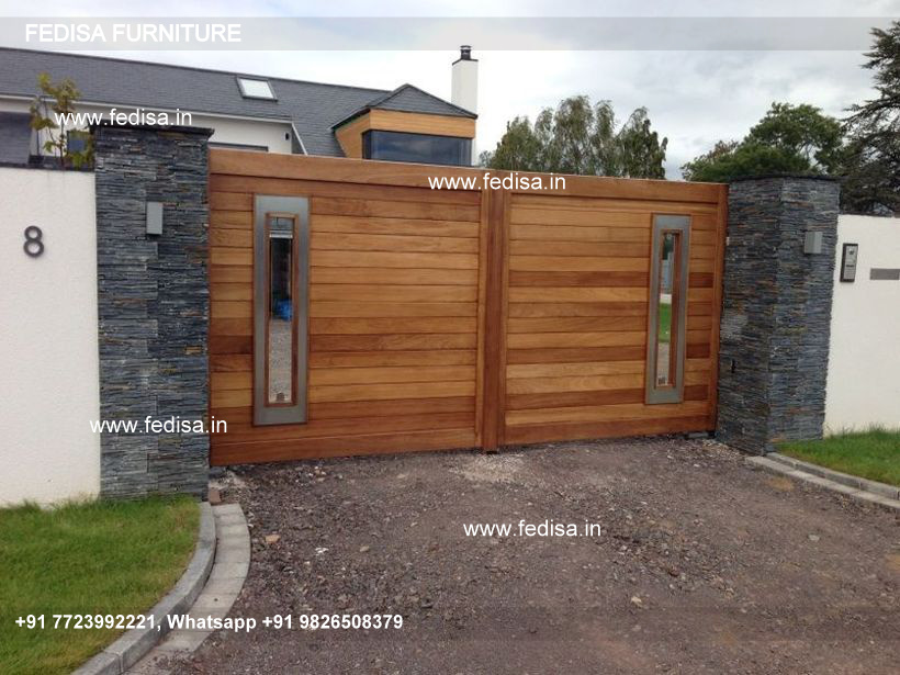 Modern Name Plate Designs For Main Gate Modern Gate Door Wrought Iron ...