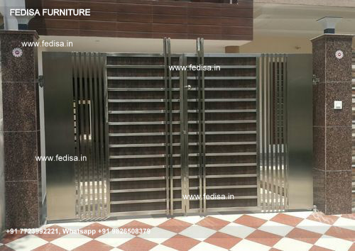 Modern Sliding Gate Design Store Gate Design Iron Arch Gate Design ...