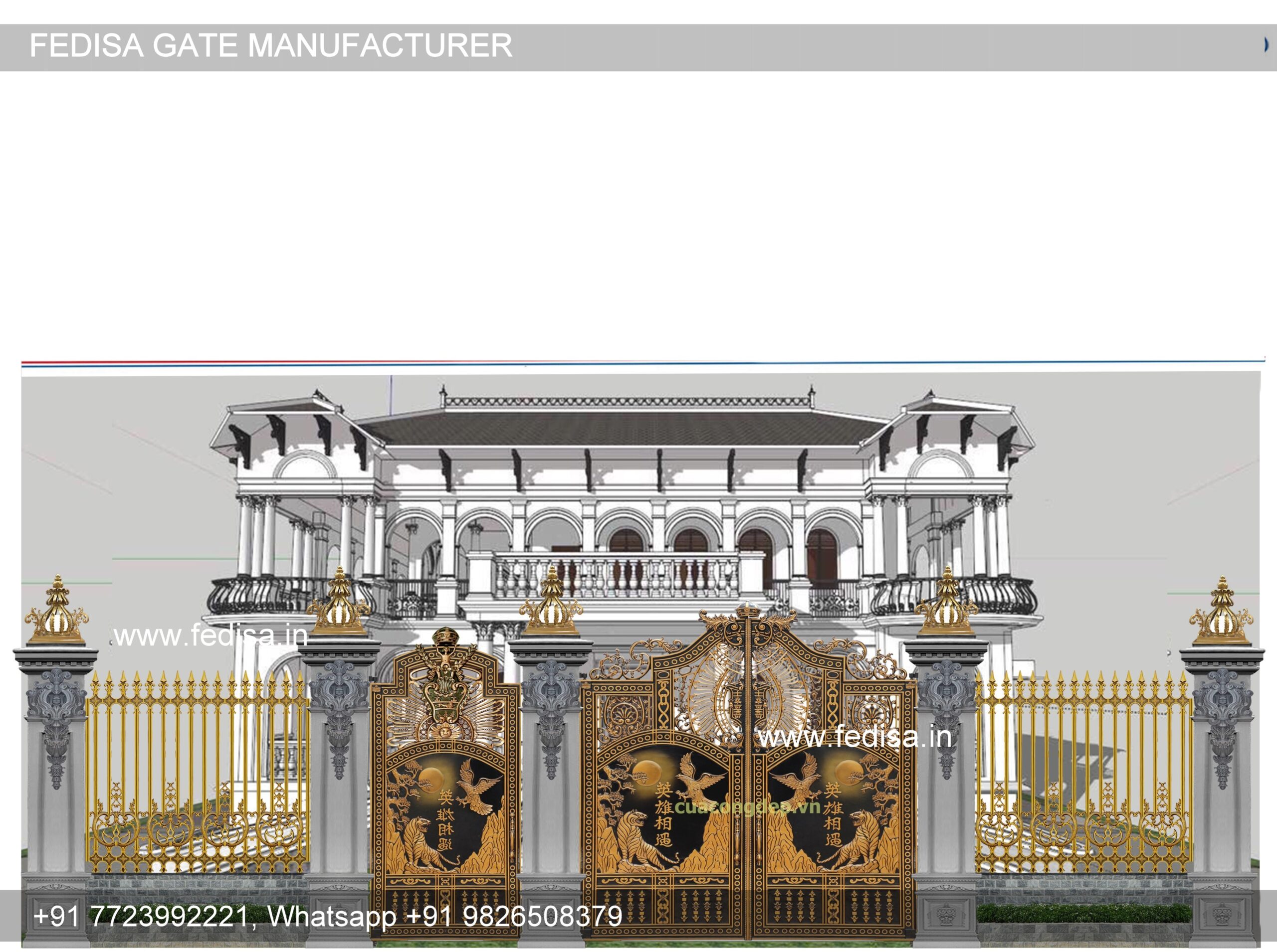 New Gate Design Modern Steel Main Gate Design Design Ng Gate Gate Door ...