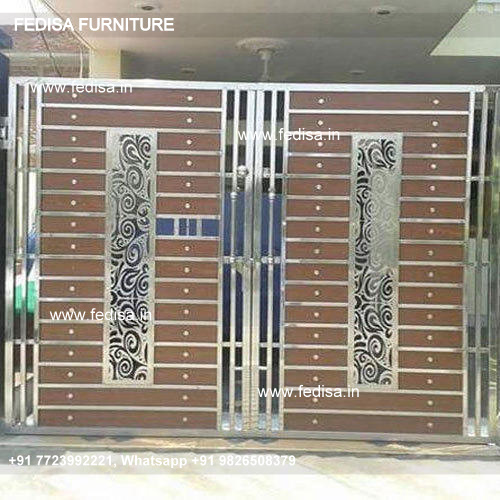 New Slide Gate Design Steel Ss Gate Iron Darwaja Design Steel Ka Gate ...