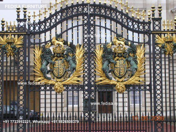 New Slide Gate Design Store Gate Design Main Gate Design 12 Feet Steel ...