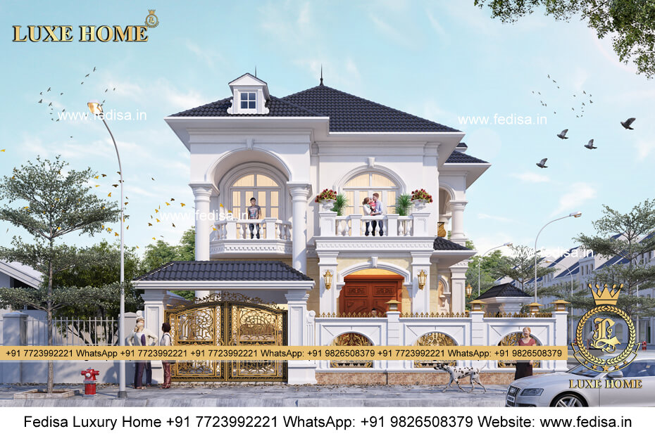 Pooja Ghar Design Luxury Pool Villa House Arch A Frame House Plans