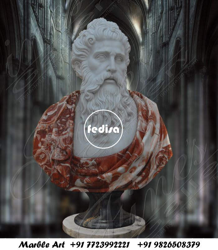 Roman Bust Statue Lady Bust Statue Rodin Bust