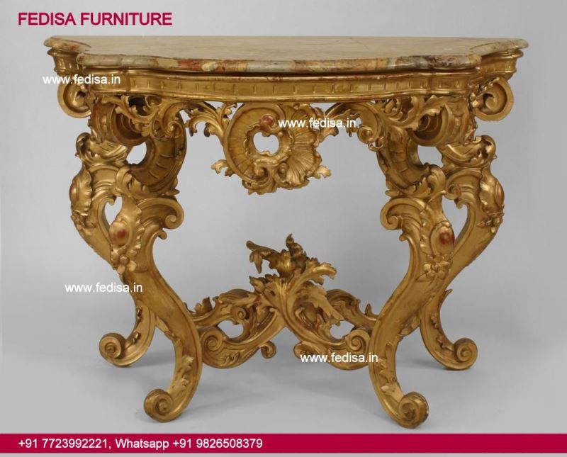 Semi Circle Console Table 174 Drawer Entry Table Intarsia Console Table ...