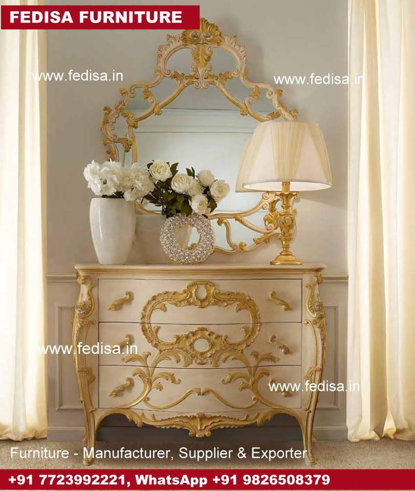 Simple Dressing Table, 90Cm Dressing Table Slim Vanity Table