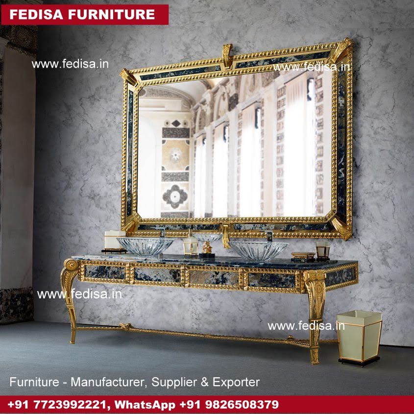 Simple Dressing Table, Crystal Dressing Table Set 100Cm Dressing Table