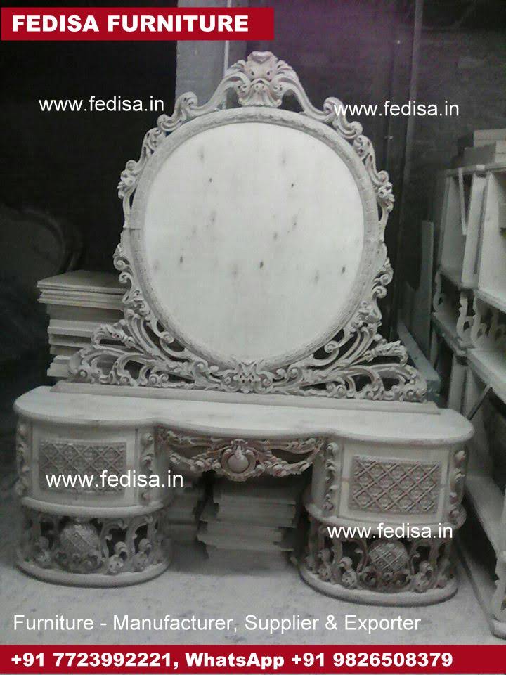 Simple Dressing Table, Full Length Dressing Table Yellow Dressing Table