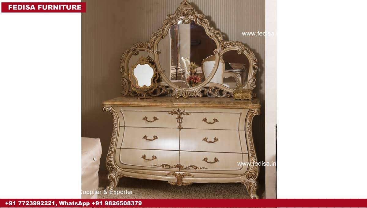 Simple Dressing Table, Oak Corner Dressing Table Tiptiper Vanity