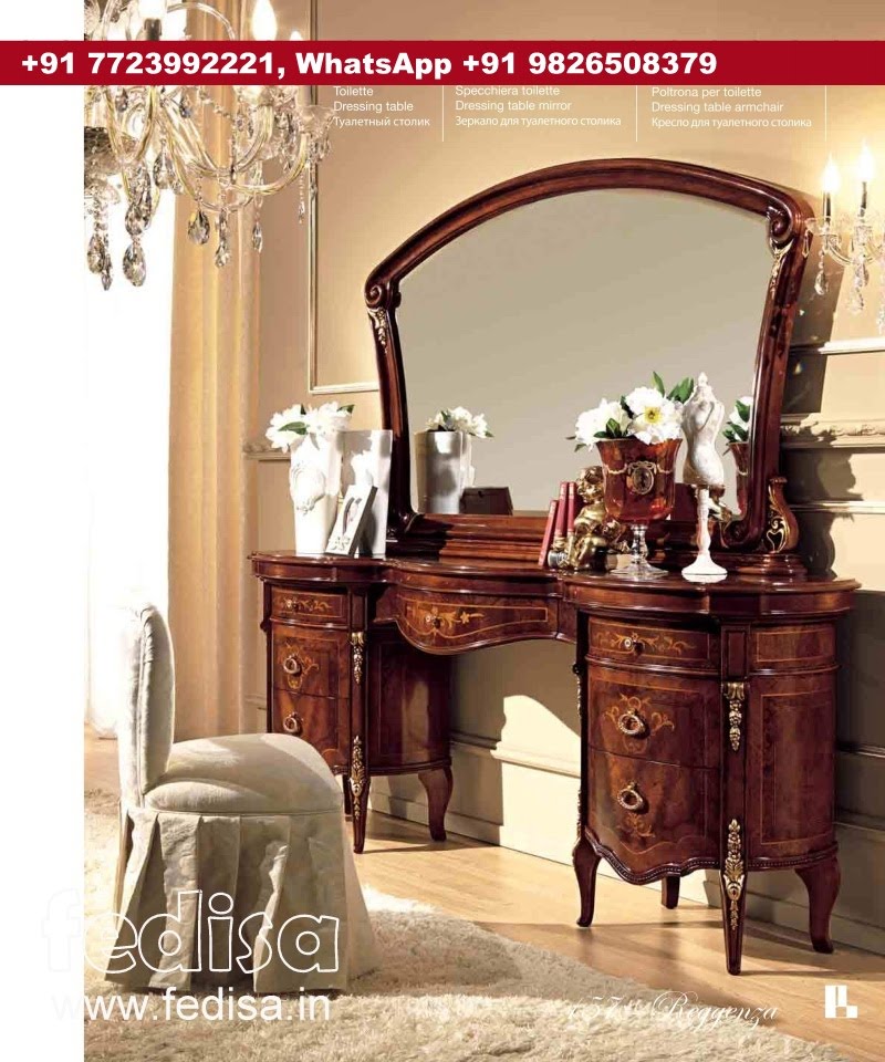 Simple Dressing Table, Weathered Oak Dressing Table Double Drawer ...