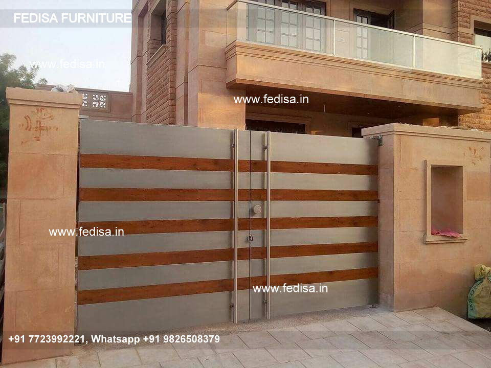 Simple Gate Design For Home Modern Gates And Walls Compound Wall Gate ...
