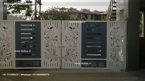 Simple Gate Design For Home Modern Iron Fence Modern House With Gate ...