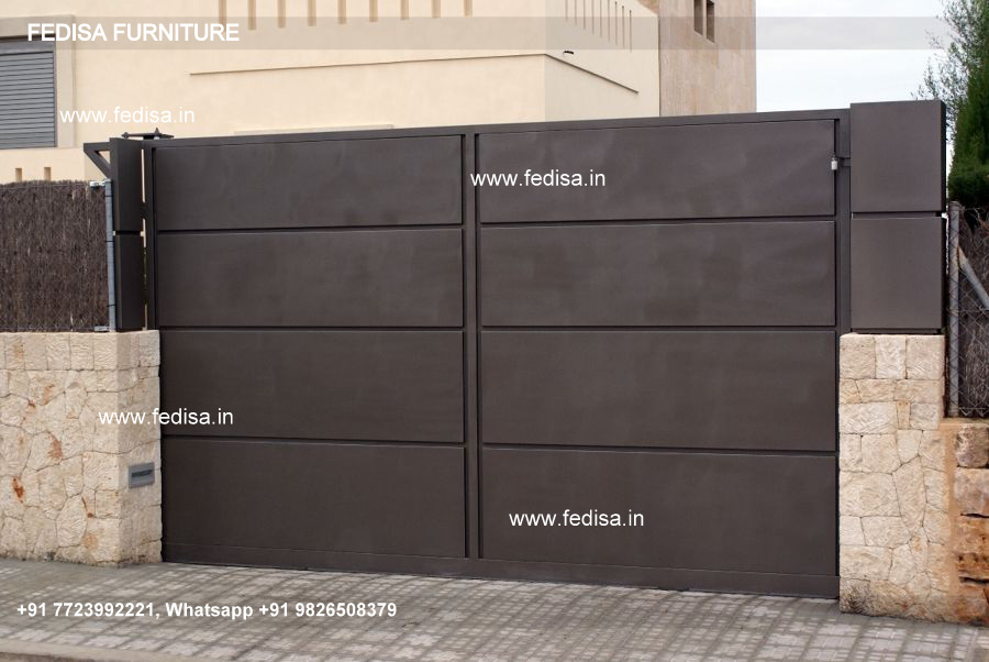 Simple Gate Design Steel Single Door Gate Design Lakadi Ka Gate Steel ...