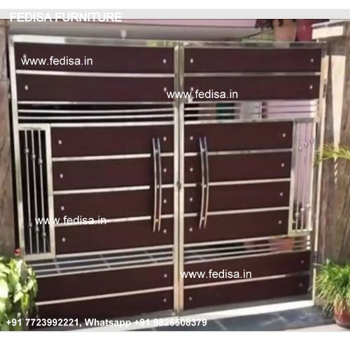 Simple Iron Gate Design Modern House With Gate Lock Gate Design Pipe ...