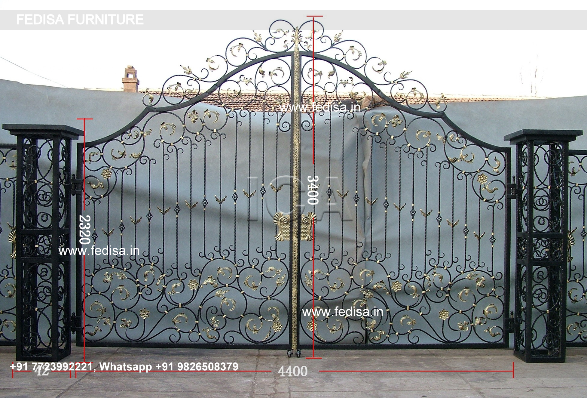 Simple Main Gate Design 3559 Tata Structura Gate Design Design Of Main ...