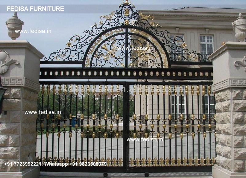 Simple Main Gate Design Modern Main Gate Design 2055 Front Gate With ...