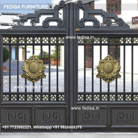 Simple Main Gate Design Steel Square Pipe Gate Design Iron Gate Design ...