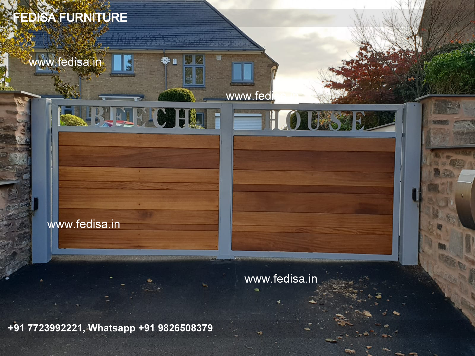 Simple Main Gate Design Steel Square Pipe Gate Design Sliding Gate With ...