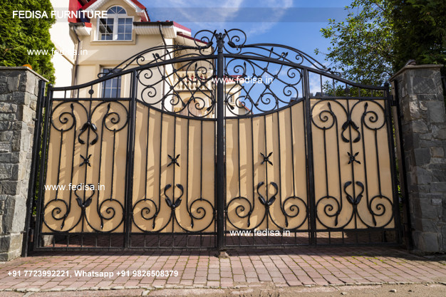 Simple Modern Main Gate Design Steel Plate Gate Design Big Gate Design ...