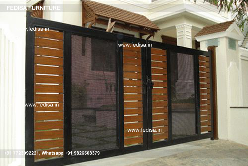 Single Gate Design Steel Square Pipe Gate Design Small House Front Gate ...