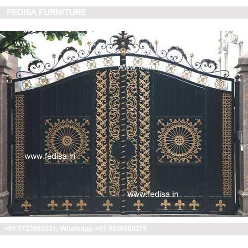 Sliding Gate Design Latest Modern Metal And Wood Fence Modern Security ...
