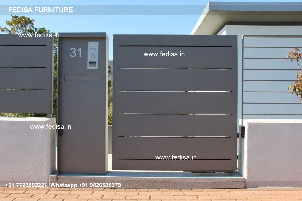 Small Gate Design Modern Japanese Gate Design Compound Wall Gate Pipe ...