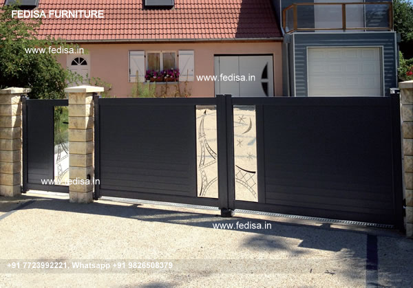 Small Gate Design Steel Ss Gate Main Gate Design With Small Gate Steel ...