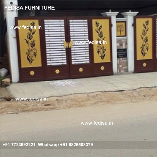 Small Steel Gate Design Modern Main Gate Design 2157 Steel Loha Mix ...