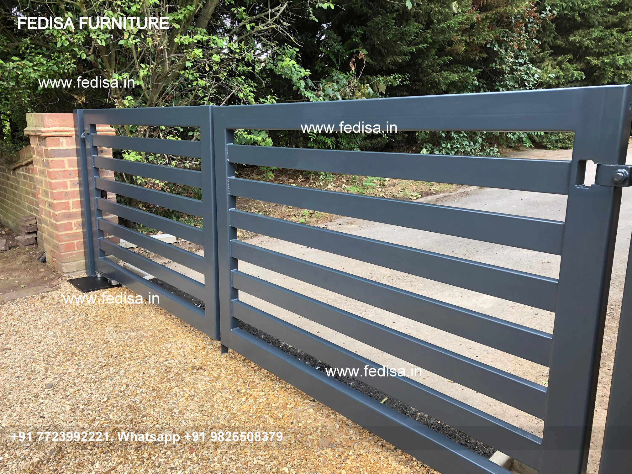 Steel Gate Design Double Door Steel Single Door Gate Design Ss Gate ...