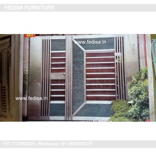 Steel Gate Design Double Door Strong Gate Design Grill Door Gate Design ...