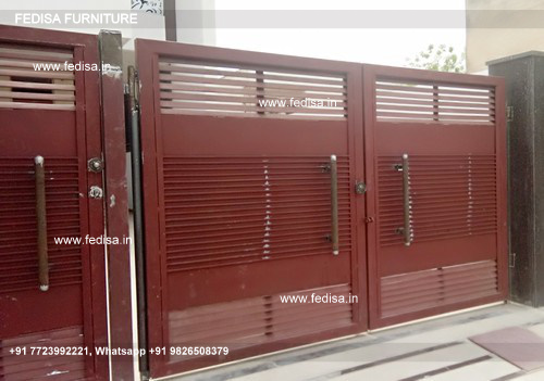 Steel Gate Design For Home Modern Iron Fence Designs Loha Darwaja ...