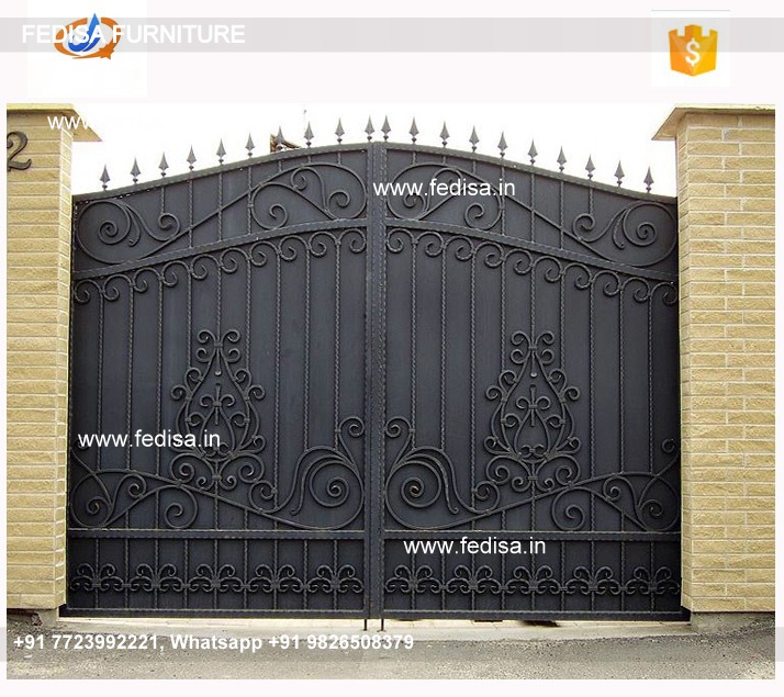Steel Gate Design Modern House With Gate Window And Gate Design Pipe ...