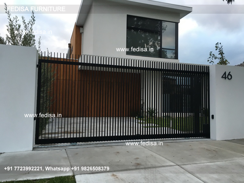 Steel Gate Design Single Door Steel Square Pipe Gate Design Three Fold ...