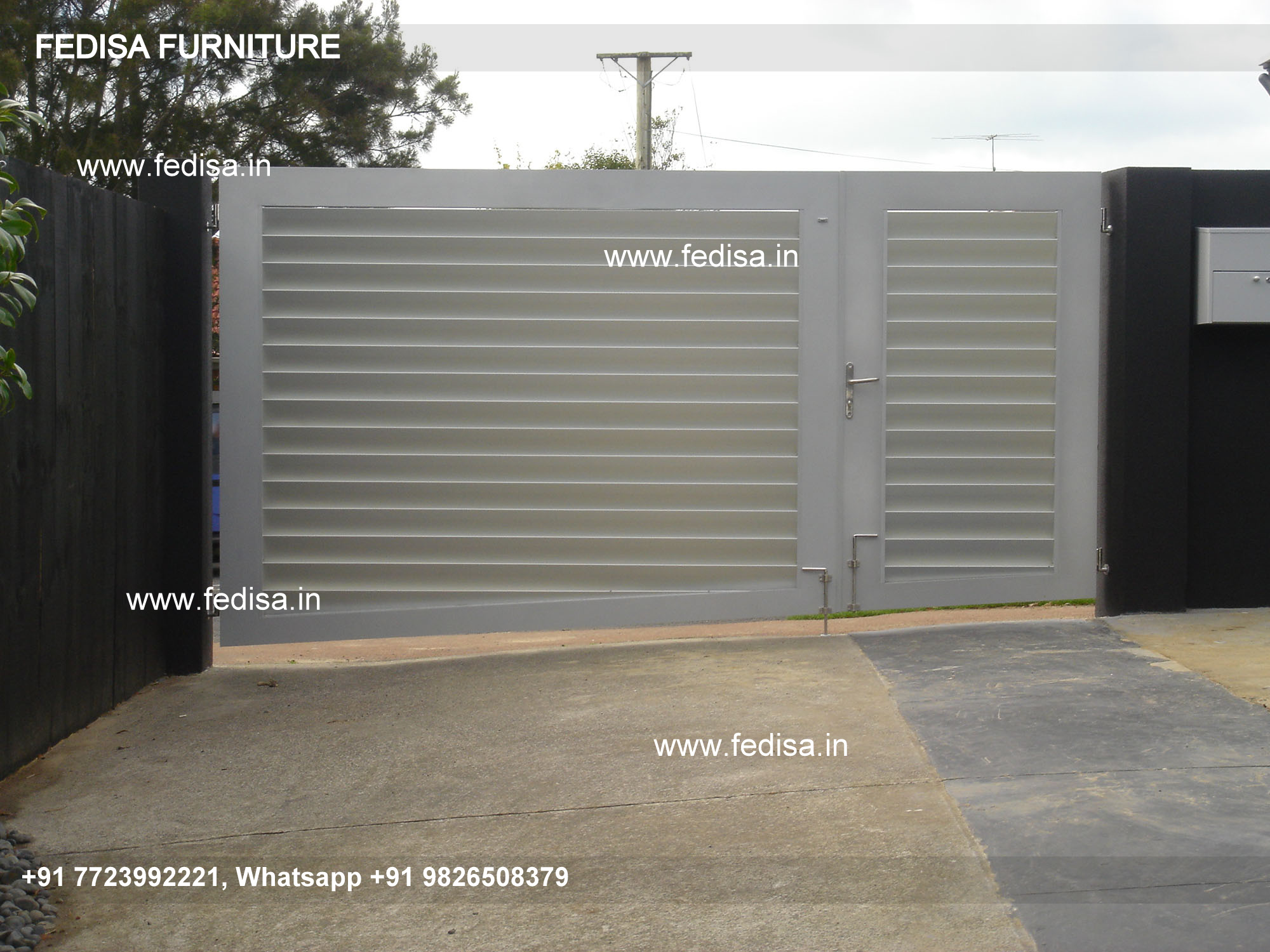 Steel Ka Gate Steel Plate Gate Design Box Pipe Gate Design Steel Ke ...