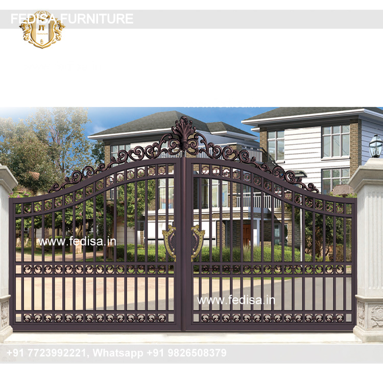Steel Ke Gate Modern Japanese Gate Design Double Door Grill Gate Design ...