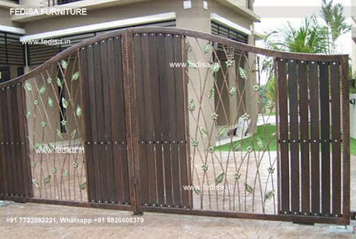 Steel Ke Gate Store Gate Design Iron Sheet Gate Design Steel Ke Fancy ...