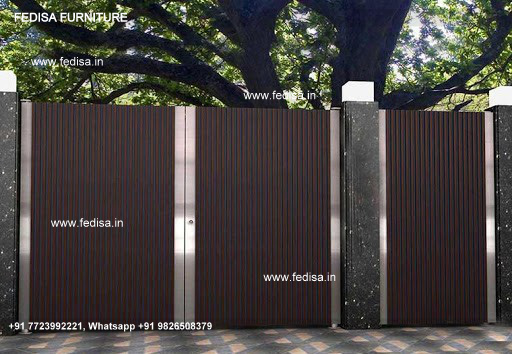 Steel Main Gate Steel Plate Gate Design Iron Simple Gate Design Steel ...