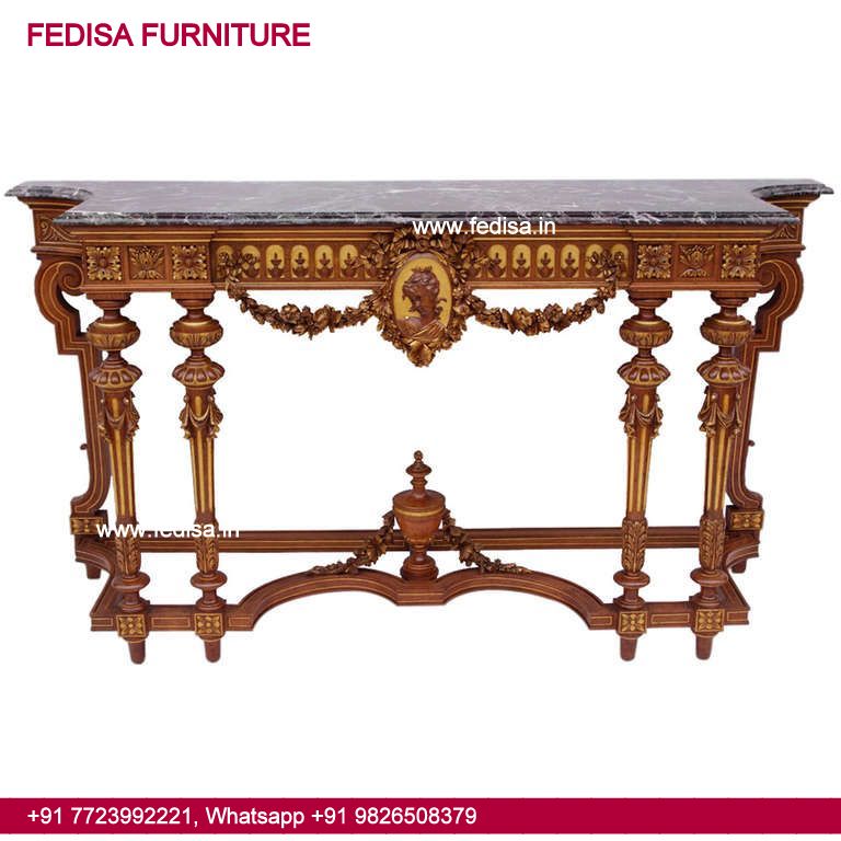 Tv Stand Table 2m Long Console Table Hallway Console With Drawers ...