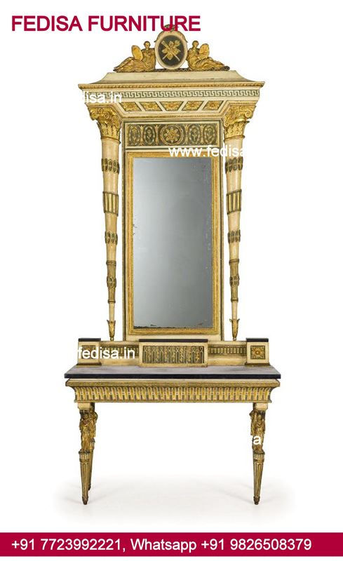 Urban Ladder Console Table 3 Drawer Sofa Table Couch Console Table L ...