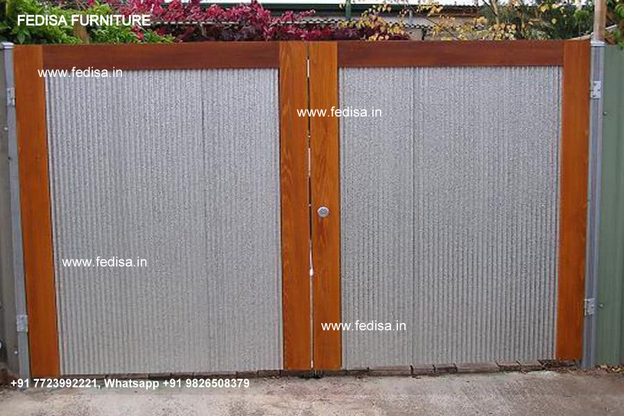 Wall Design With Grill Steel Square Pipe Gate Design Gate Design Single ...