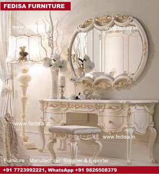 Wooden Dressing Table, Urban Ladder Dressing Table Royal Dressing Table