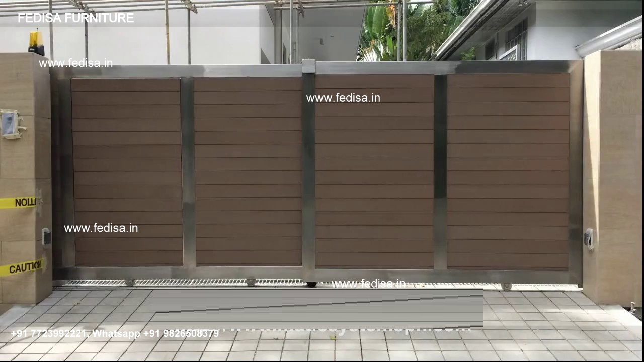 Wooden Gate Design For Room Modern Iron Fence Designs Get Ke Upar Ka ...